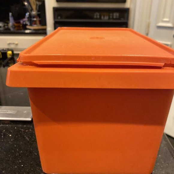 Tupperware | Other | Tupperware Craft Large Storage Container Orange ...